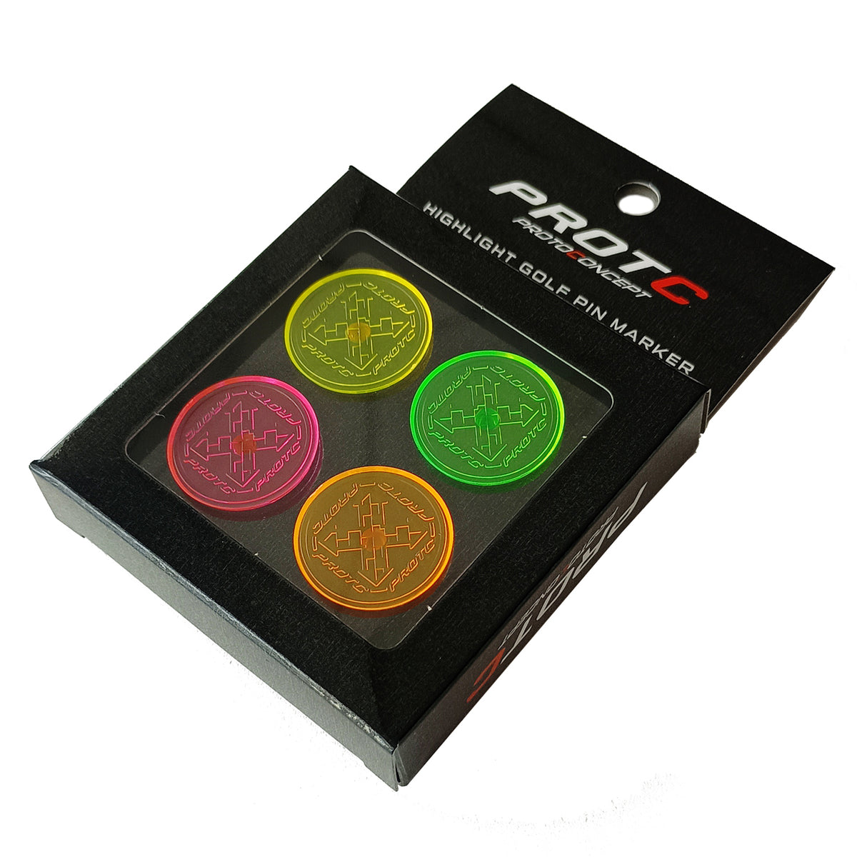 HIGHLIGHT GOLF PIN MARKER 4個入り（各色1個） – PROTOCONCEPT（ゴルフクラブランド） プロトコンセプト ...